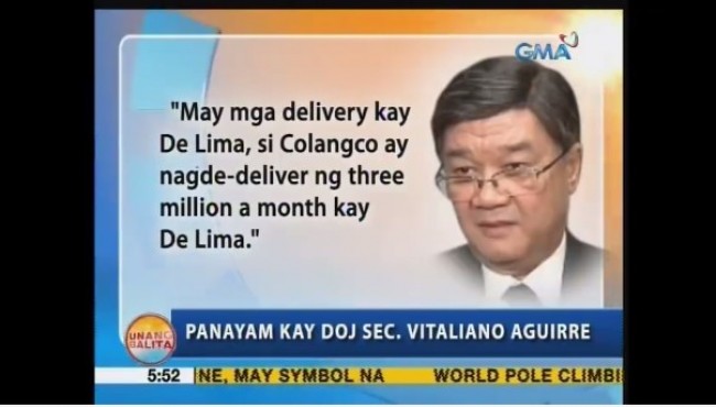 Haharap bukas sa imbestigasyon ng Kamara si Herbert Colangco laban kay ...
