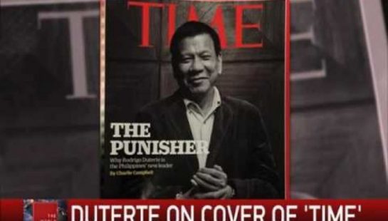 Time Magazine Cover: 'Why Rodrigo Duterte is the Philippines next leader'