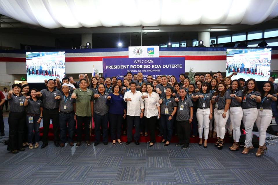 Pres. Duterte at the 81st Anniversary of GSIS [IN PHOTOS] » Trending.ph