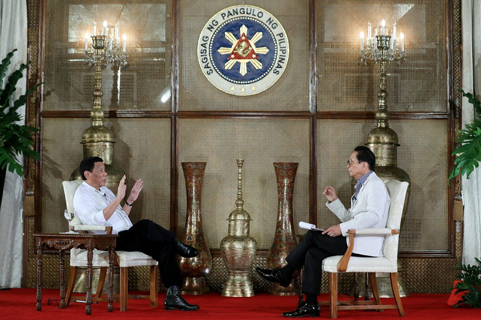 One-On-One: Pres. Duterte's Interview with Chief Legal Counsel [IN ...
