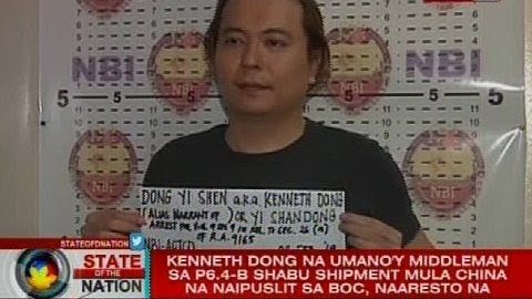 Kenneth Dong na umano'y middleman sa P6.4-B shabu shipment mula China ...