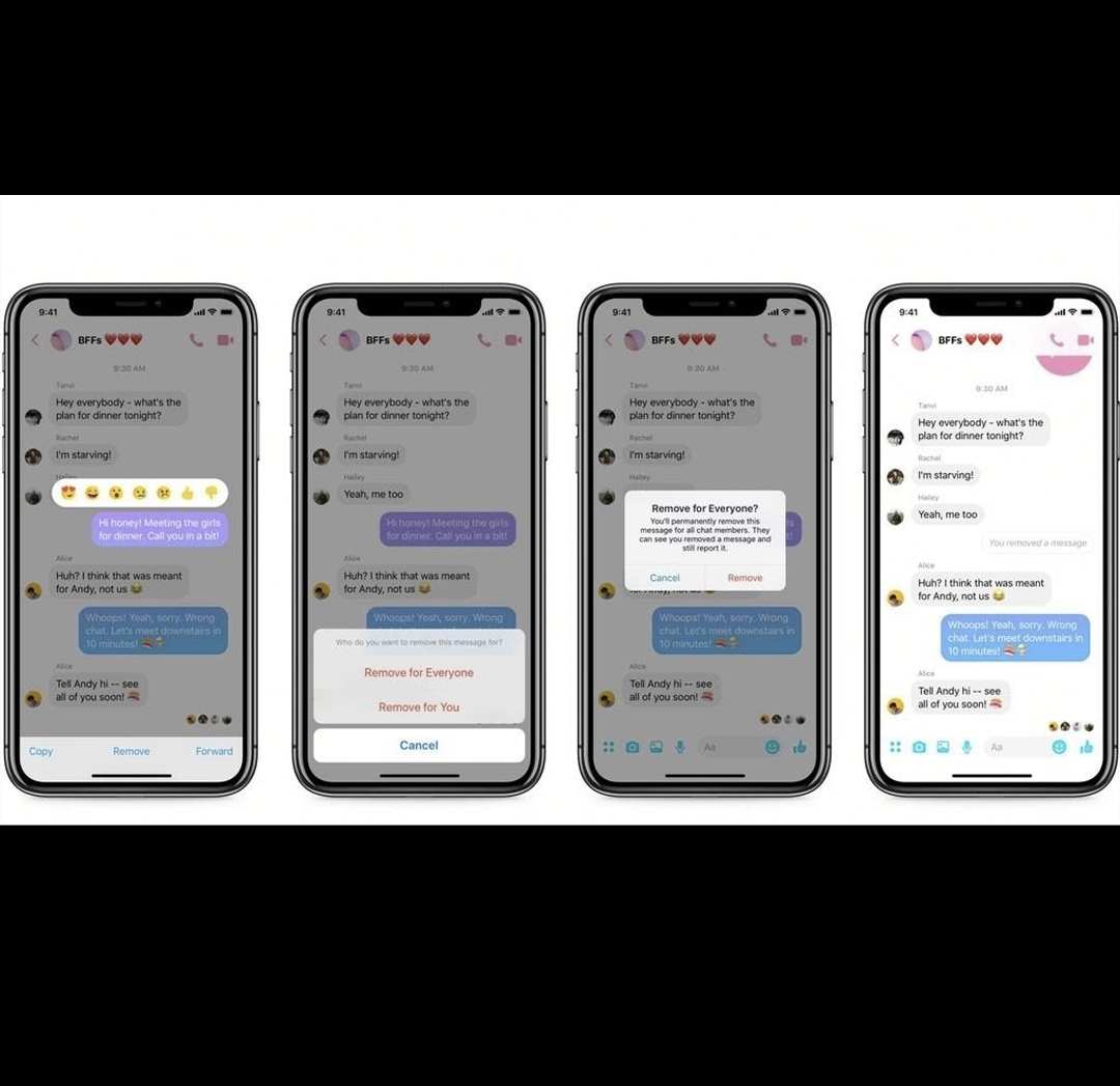 Facebook rolls out feature enabling users to delete sent messages ...